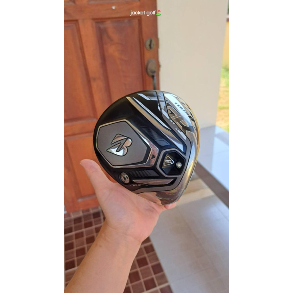 ไม้กอล์ฟ มือสองสภาพดี หัวไดรเวอร์ Bridgestone Tour B JGR Loft 10.5 สภาพ ...