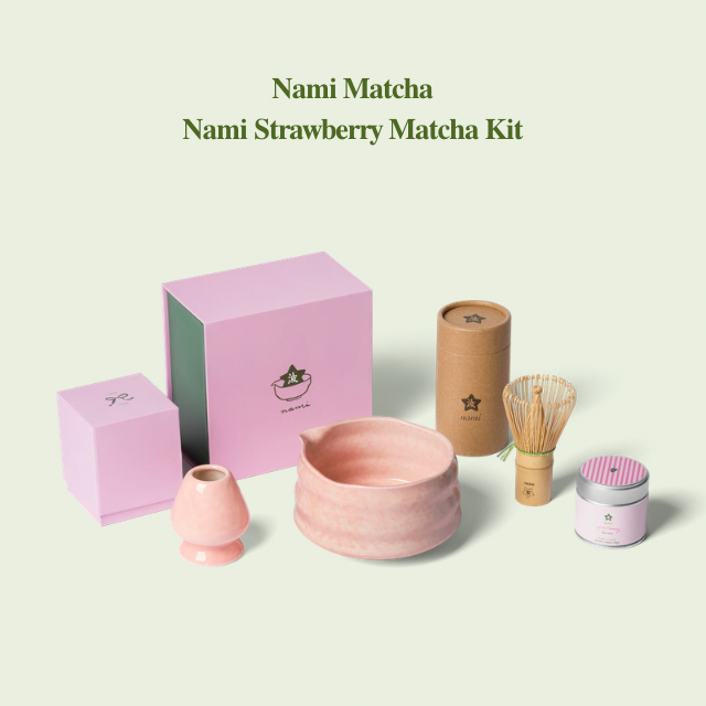 พร้อมส่ง Nami Matcha Nami Strawberry Matcha Kit ผงมัทฉะ มัทฉะ ชุดมัทฉะ ...