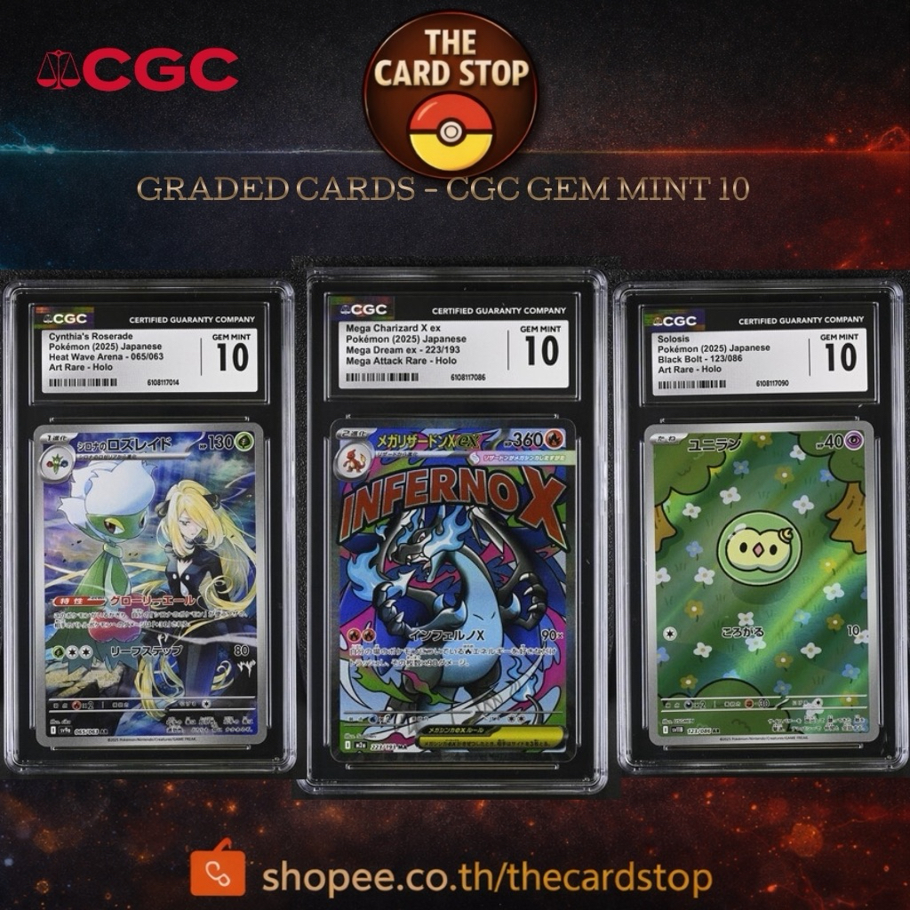 CGC GEM MINT 10 Slabs | Shopee Thailand