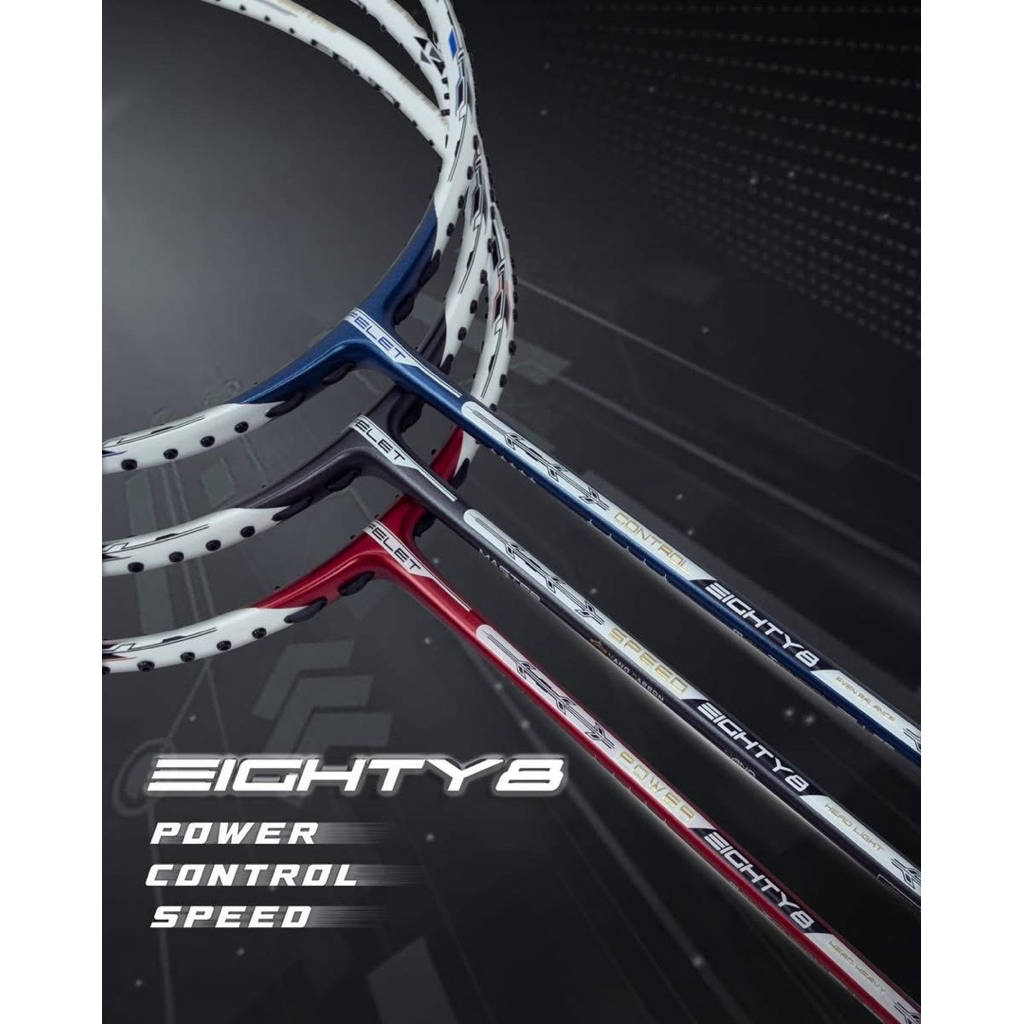Felet EIGHTY8 ไม้แบดมินตัน (Speed)( Control)( Power)แถมเอ็น กริป ซอง ...