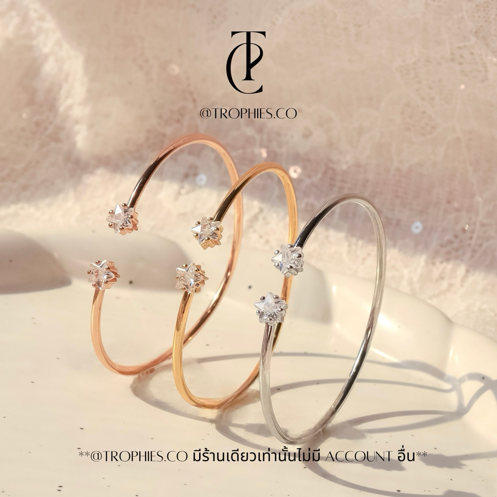Signature Star bangle 𝑻𝒉𝒆 𝒔𝒊𝒈𝒏𝒂𝒕𝒖𝒓𝒆 𝒔𝒕𝒂𝒓 𝒄𝒐𝒍𝒍𝒆𝒄𝒕𝒊𝒐𝒏 กำไลดาว กำไลข้อมือ ...