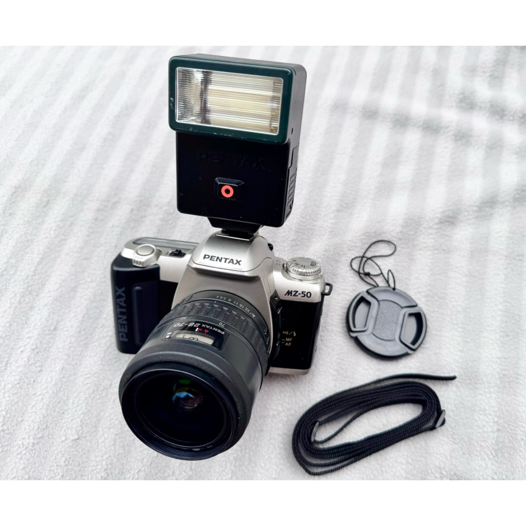 กล้องฟิล์ม PENTAX MZ5 พร้อมเลนส์ แฟลช | Shopee Thailand