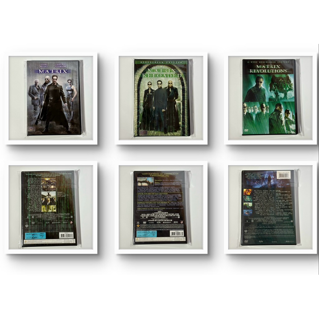 DVD The Matrix 1-3 master แผ่นลิขสิทธิ์แท้ | Shopee Thailand