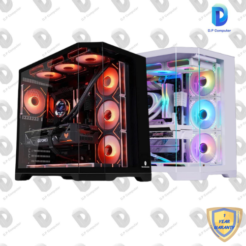 CASE WJCOOLMAN DREAMER PLUS PANORAMA ATX WHITE , BLACK สินค้าใหม่ รับ ...