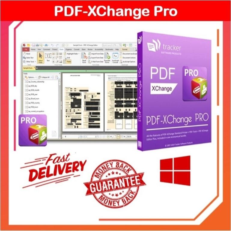 PDF-XChange Pro 2025 v10.5 | For Windows x64 | Full Version | Shopee Thailand