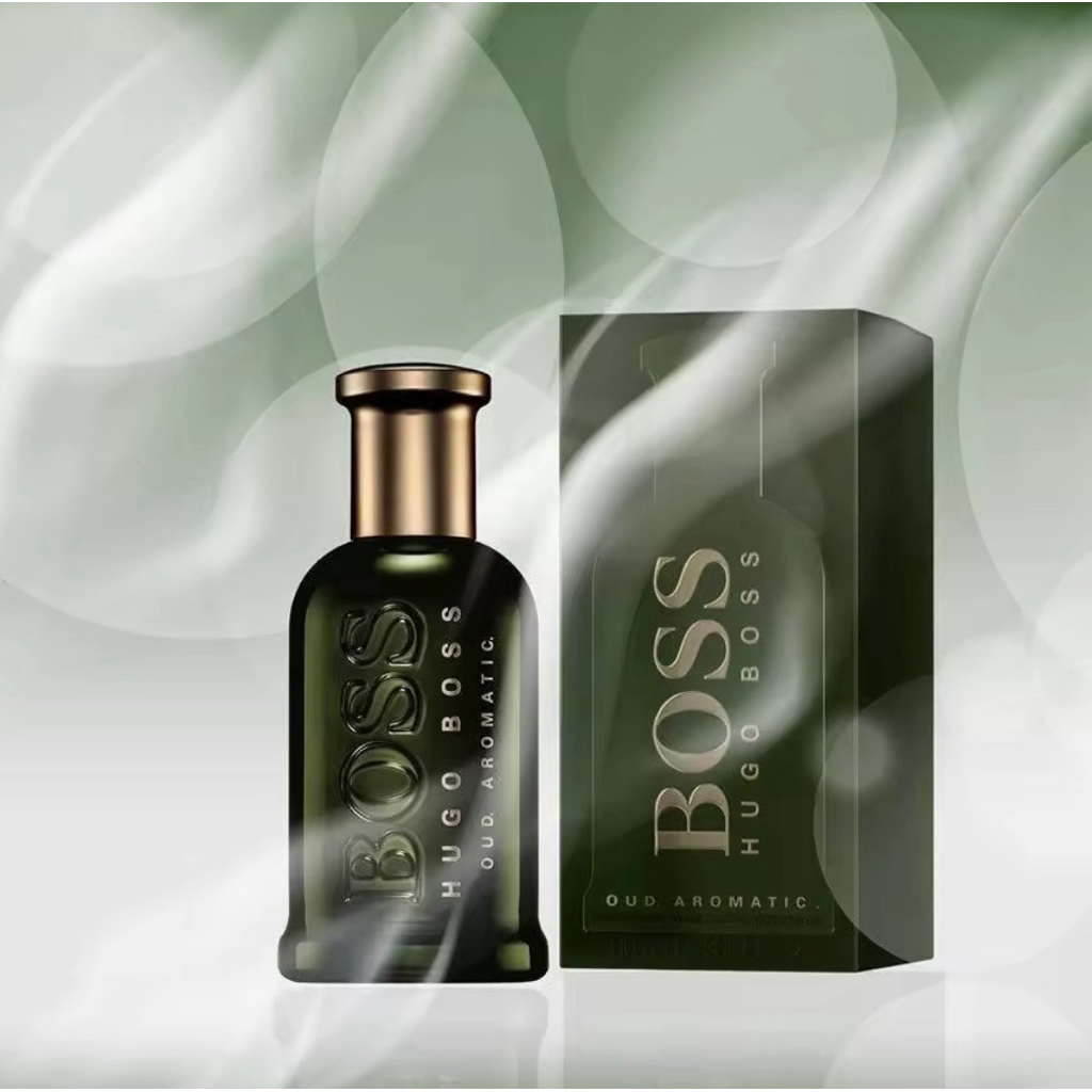 น้ำหอมผู้ชาย Hugo Boss Bottled Oud Aromatic EDP 100 ml. กล่องซีล ของแท้ ...