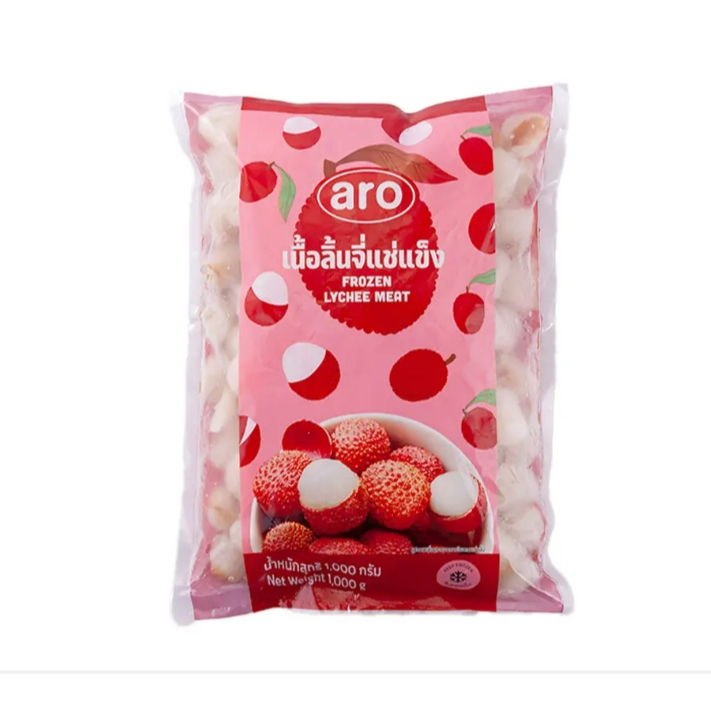 เอโร่ เนื้อลิ้นจี่แช่แข็ง 1 กก. Aro Frozen Lychee Meat 1 kg | Shopee ...