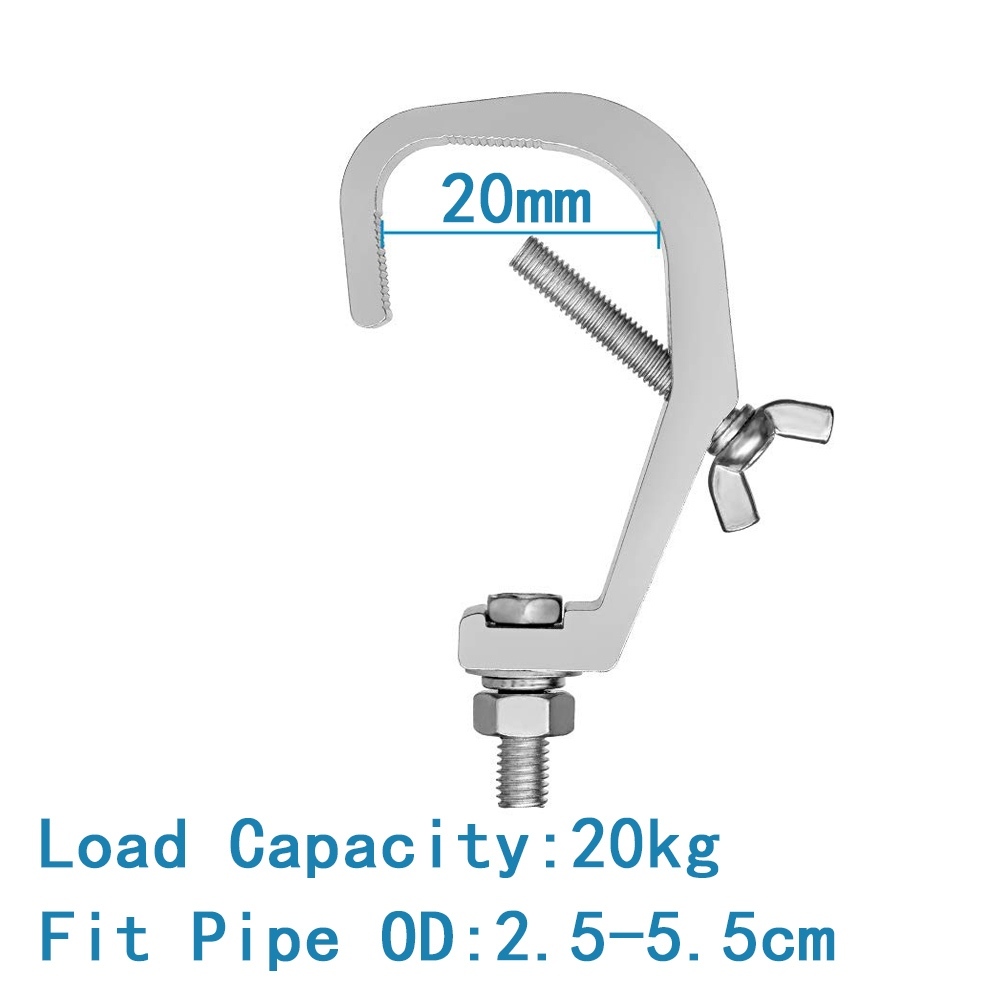 Stage Light Hook อลูมิเนียมมัลติฟังก์ชั่นไฟเวทีกว้าง Truss Clamp สำหรับ ...
