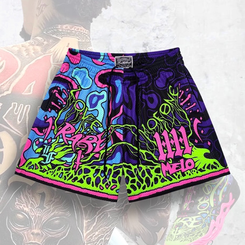 กางเกงกีฬาขาสั้น กางเกงบาส HEEM มีขนาดใหญ่ถึง 6XL | Shopee Thailand