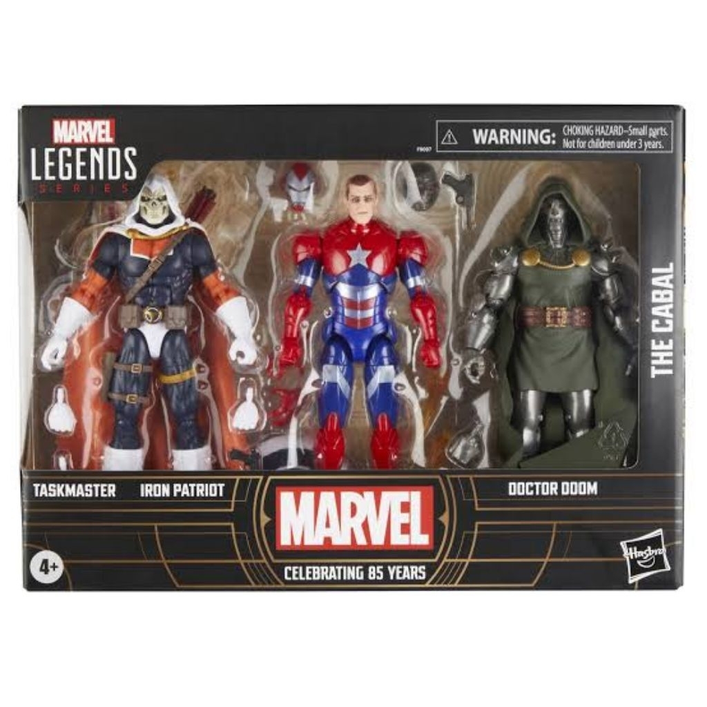Hasbro Marvel Legends Series: The Cabal (Taskmaster, Iron Patriot, and ...