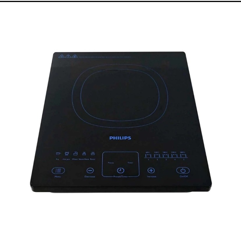เตาแม่เหล็กไฟฟ้า 2100 วัตต์ รุ่น HD4911/35 Philips | Shopee Thailand