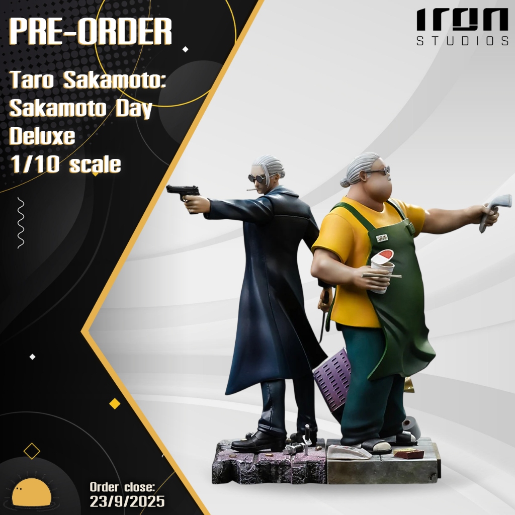 Pre-order Iron Studios Taro Sakamoto DX (Sakamoto Day) 1/10 Deluxe ...