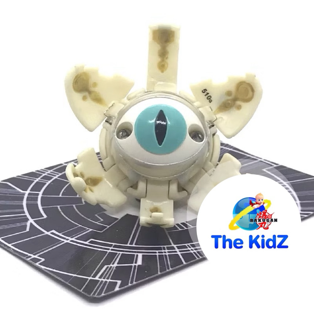 บาคุกัน Bakugan B2 Battle Brawlers White Pearl Tentaclear Haos Blue Eye ...