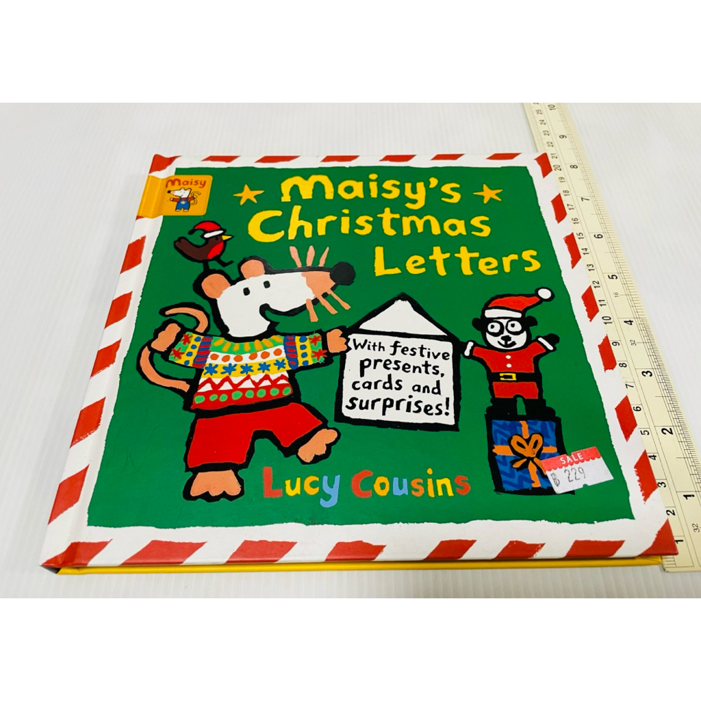 มือสอง ตำหนิแปะซ่อม 1 แผ่นตามภาพ นิทานเด็กภาษาอังกฤษ Maisy’s Christmas ...