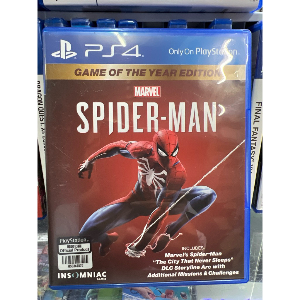 แผ่นเกมส์ Spider Man มือสอง PlayStation 4 | Shopee Thailand