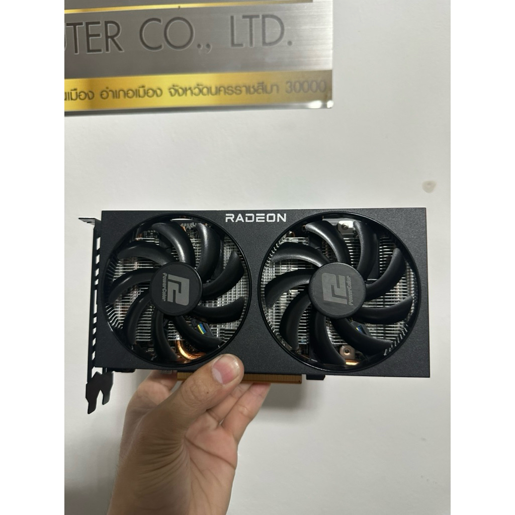 POWERCOLOR FIGHTER AMD RADEON RX 7600 8GB GDDR6 | Shopee Thailand
