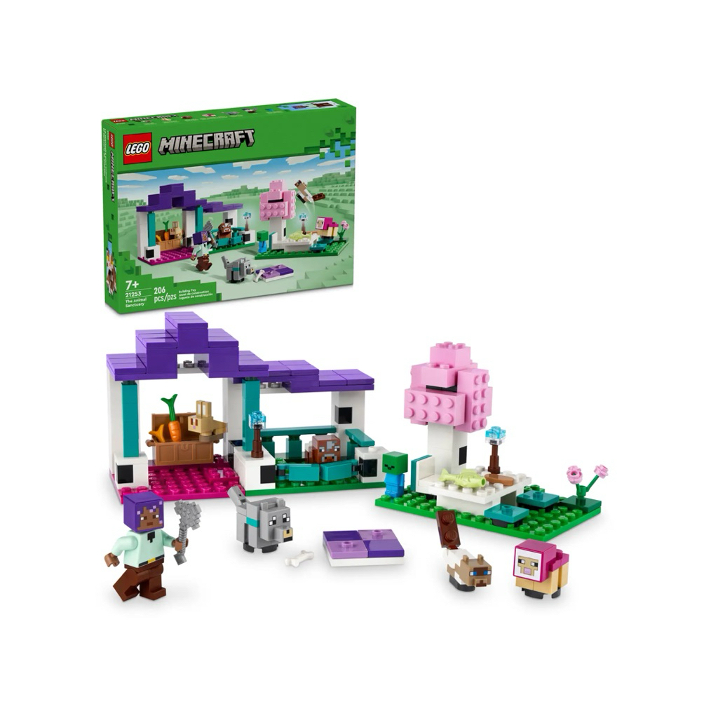 LEGO Minecraft 21253 The Animal Sanctuary ของแท้ | Shopee Thailand