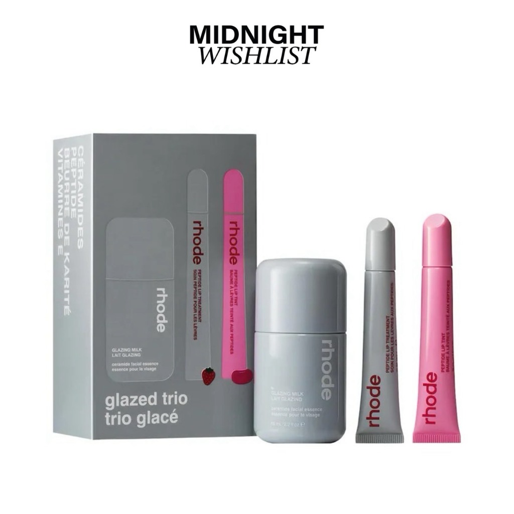 [พร้อมส่ง] RHODE Holiday Glazed Trio Gift Set | Shopee Thailand