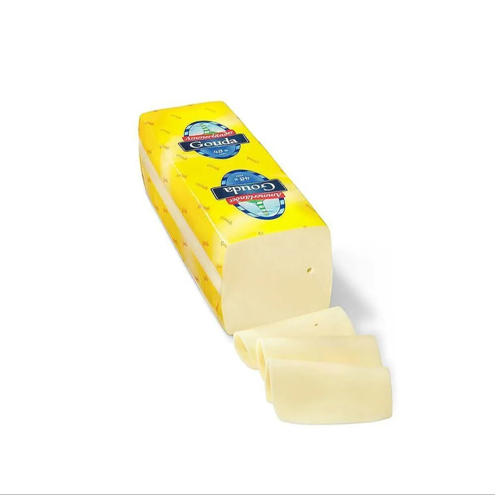 Premium Ammerlaender Gouda Cheese Block 3 Kg - ชีส Gouda Mild – บล็อก 3 ...