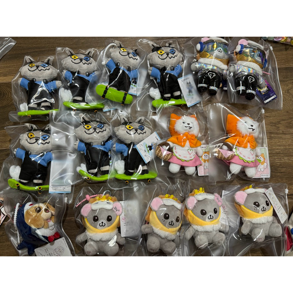 พร้อมส่ง สินค้า GMMTV DOLL KEYCHAIN LYKYOU MUVMUV KHUNNOO | Shopee Thailand