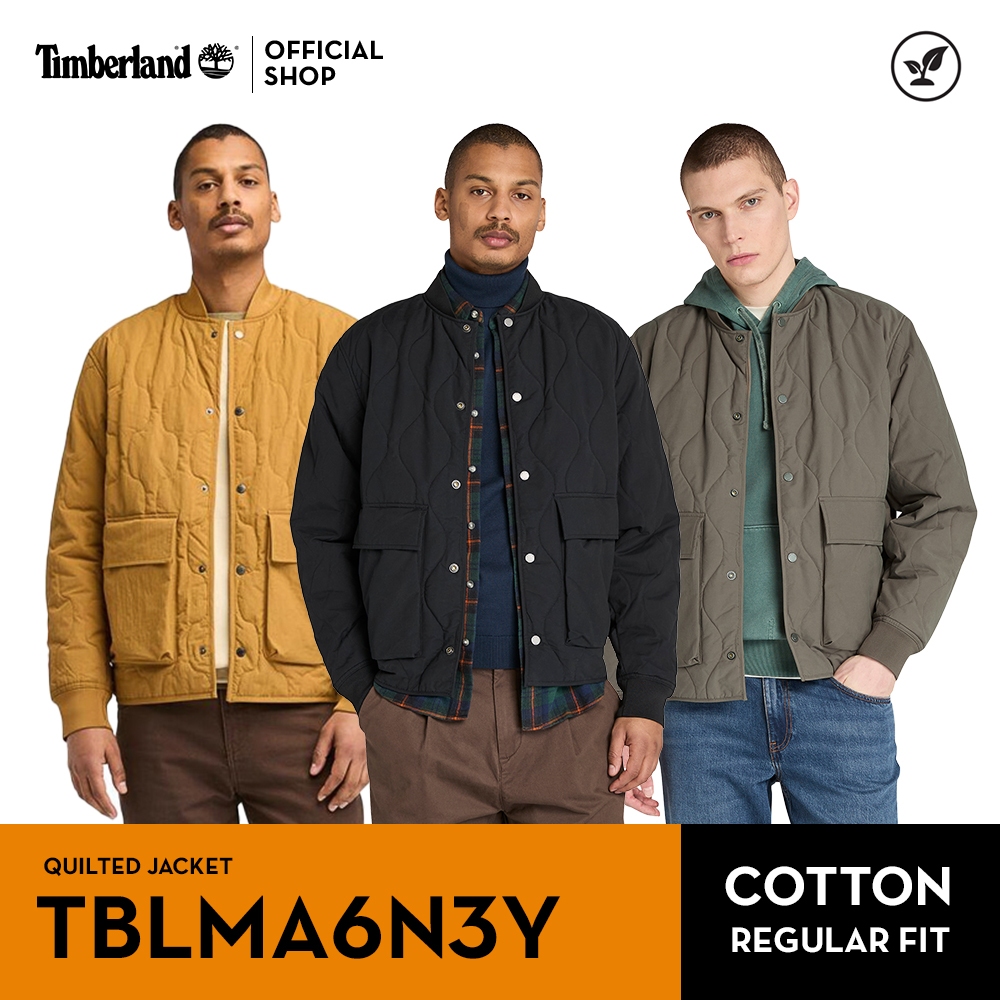Timberland Men’s Quilted Jacket แจ็คเก็ต (TBLMA6N3Y) | Shopee Thailand