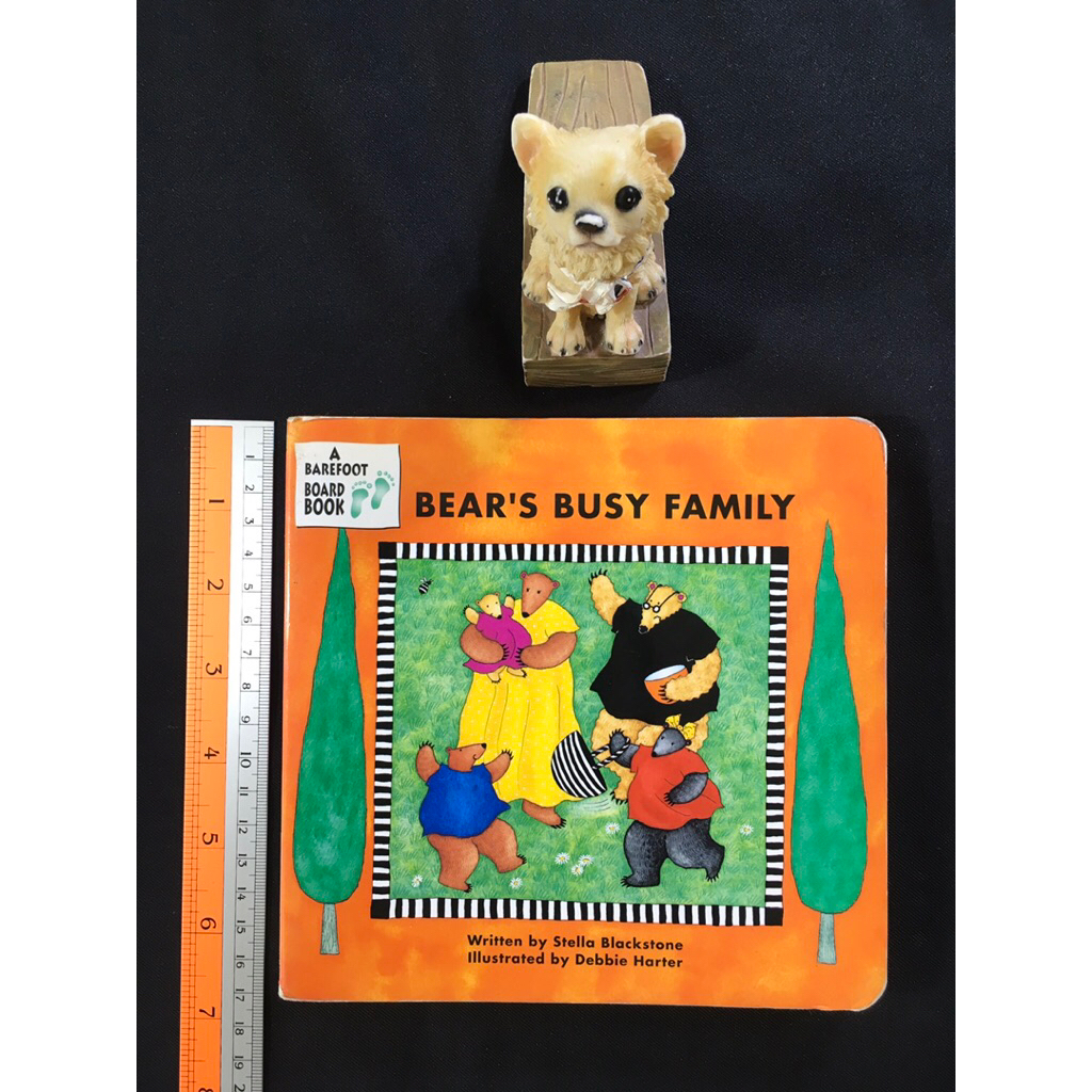 Bear's Busy Family By Stella Blackstone หนังสือเด็กภาษาอังกฤษ Boardbook ...