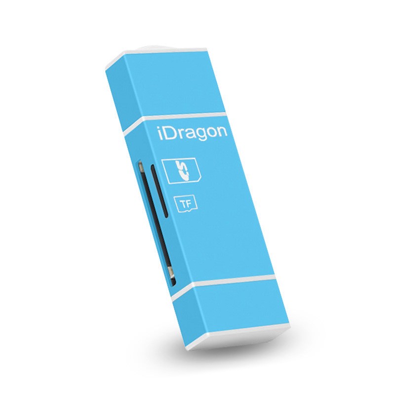 iDragon Card Reader Micro SD/SD Card USB 3.0 แฟลชไดร์ฟสำรองข้อมูลสำหรับ ...