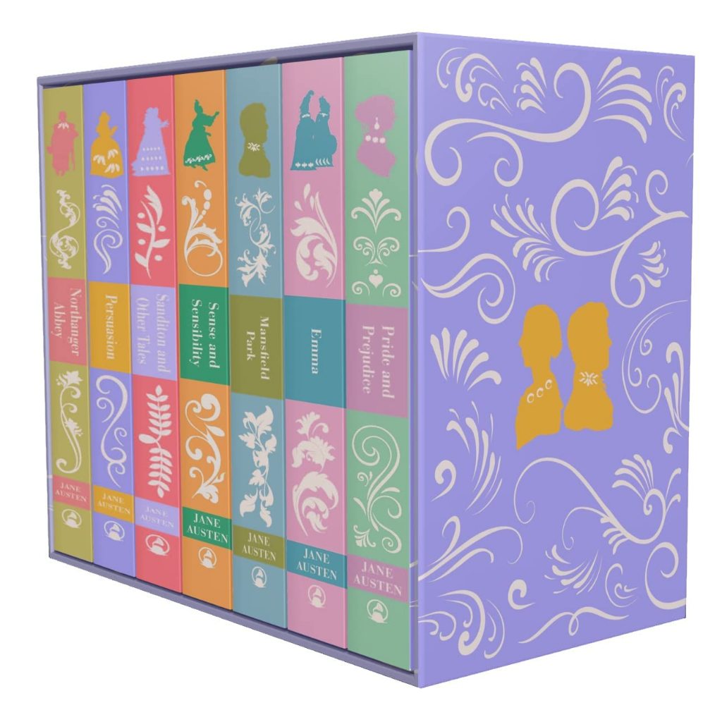 Box Set Jane Austen Complete 7 Hardcover Books Collection หนังสือ ปก ...