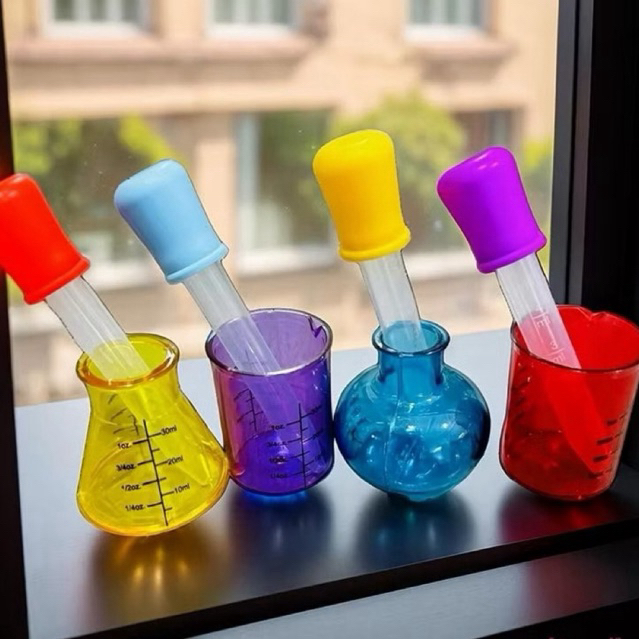 Setตวง 4 ชิ้น🔬 Dropper Sensory Play Lookmaebaby | Shopee Thailand