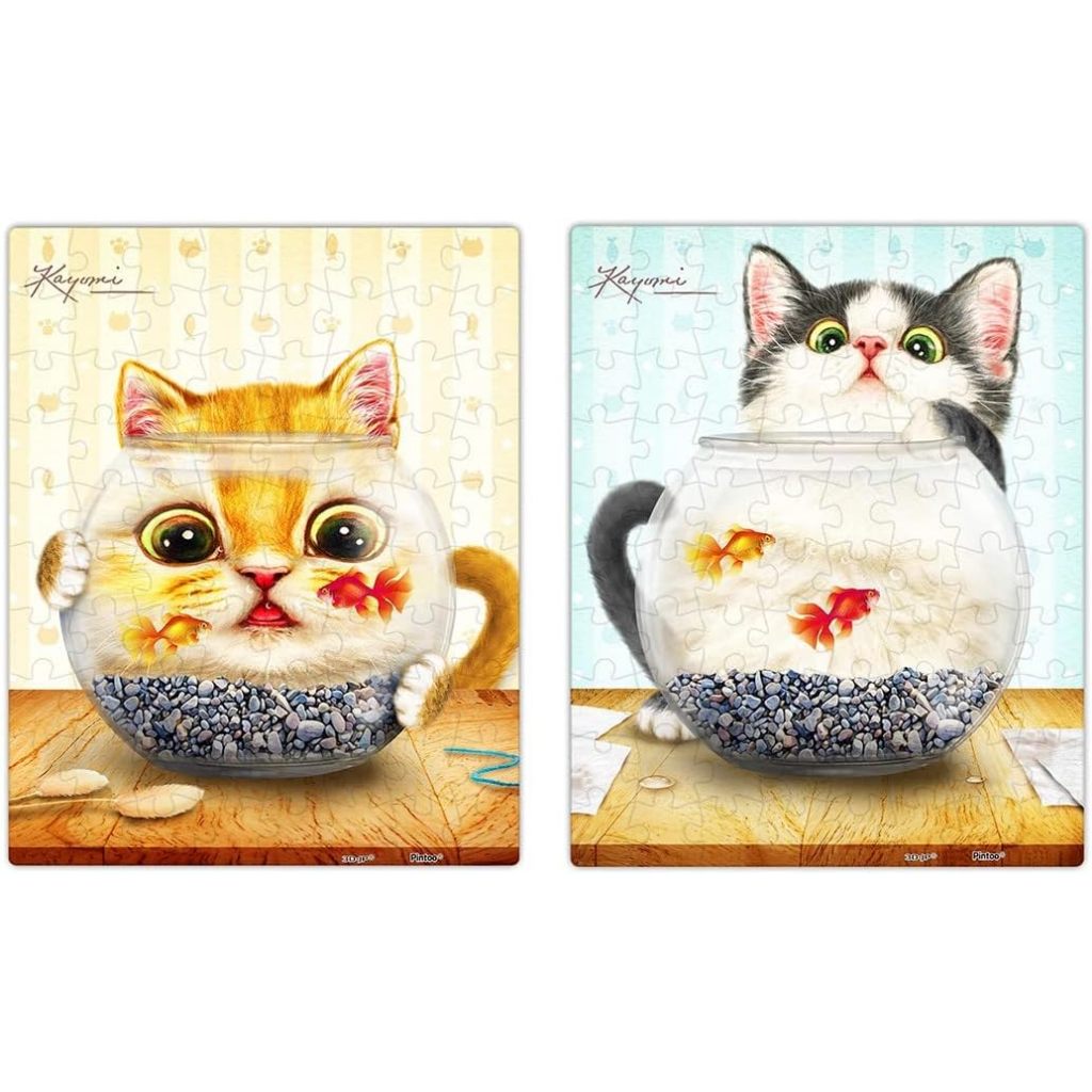 PINTOO: Kayomi - Curious Kittens (80 Pieces) (Double-Sided) [Plastic ...