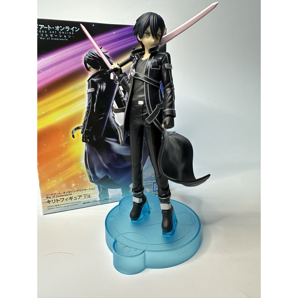 Sword Art Online Kirito Figure Model ซอร์ตอาร์ตออนไลน์ คิริโตะ พร้อม ...