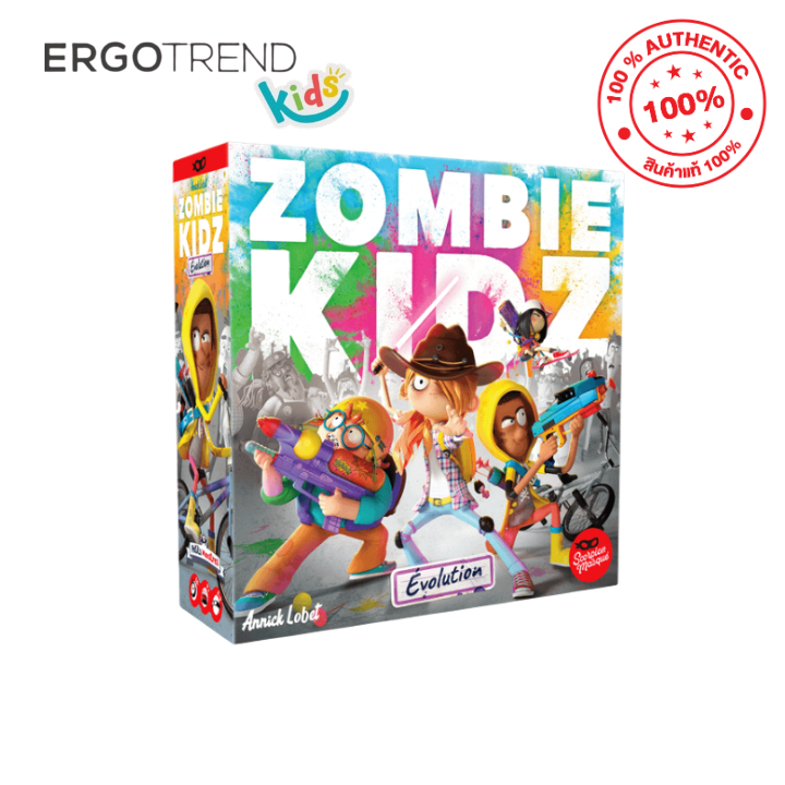 ขบวนการปราบซอมบี้ Zombie Kidz Evolution Board Game (TH) | Shopee Thailand