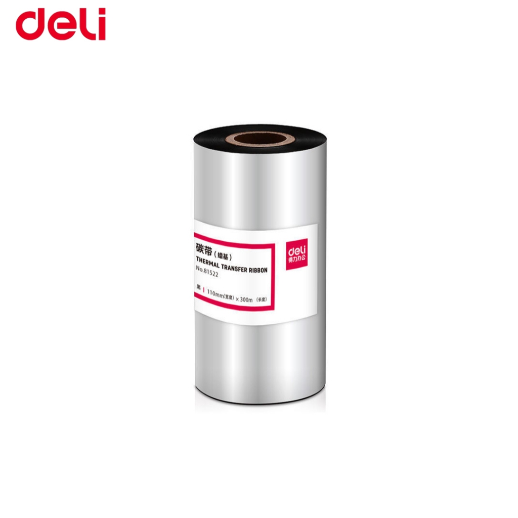 RIBBON DELI 81522 (wax-based carbon ribbon) | Shopee Thailand
