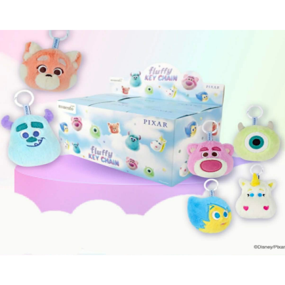 [พร้อมสง] กล่องสุ่มลิขสิทธิ์ พวงกุญแจตุ๊กตา Fluffy Key Chain Disney ...