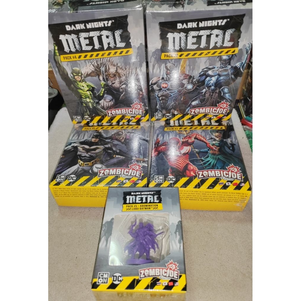Zombicide 2nd Edition Dark Night Metal Pack | Shopee Thailand