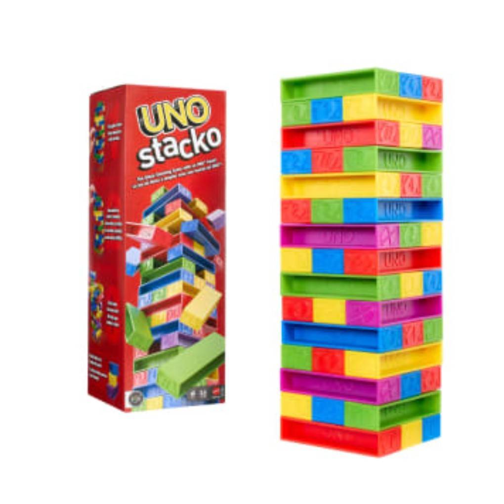 Uno Stacko อูโน่ เกมตึกถล่ม รุ่น JGT89 | Shopee Thailand