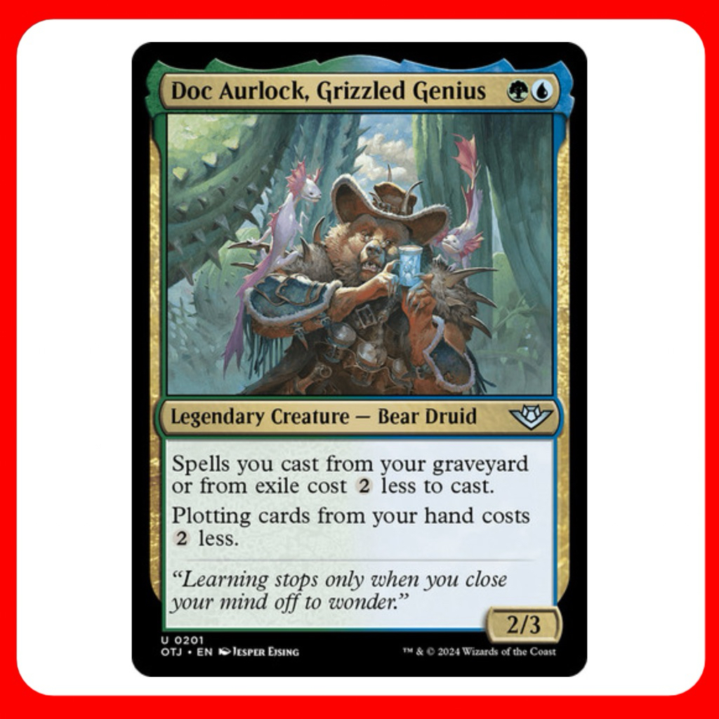 [MTG] Doc Aurlock, Grizzled Genius [OTJ] [MULTI] [UNCOM] [NORMAL] [ENG ...