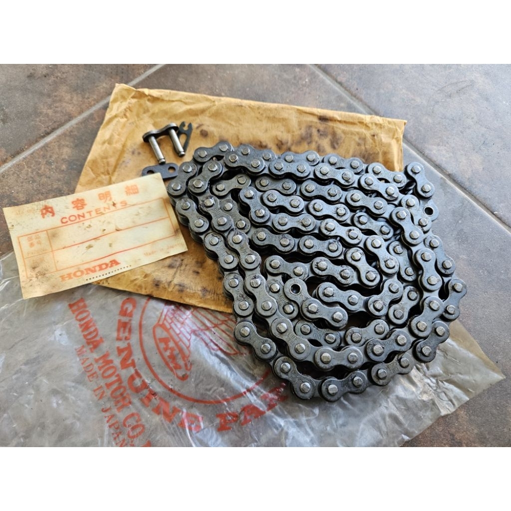 โซ่ ขับล้อ แท้ใหม่ญี่ปุ่น D.I D. 428-116L Honda C92 C95 CD125 CD125K ...