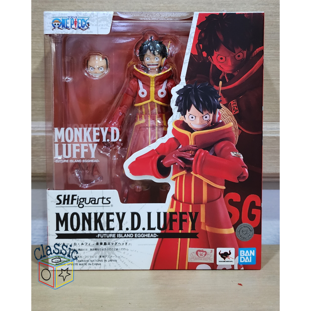 S.H.Figuarts Monkey D. Luffy Future Island Egghead ลูฟี่ SHF One Piece ...