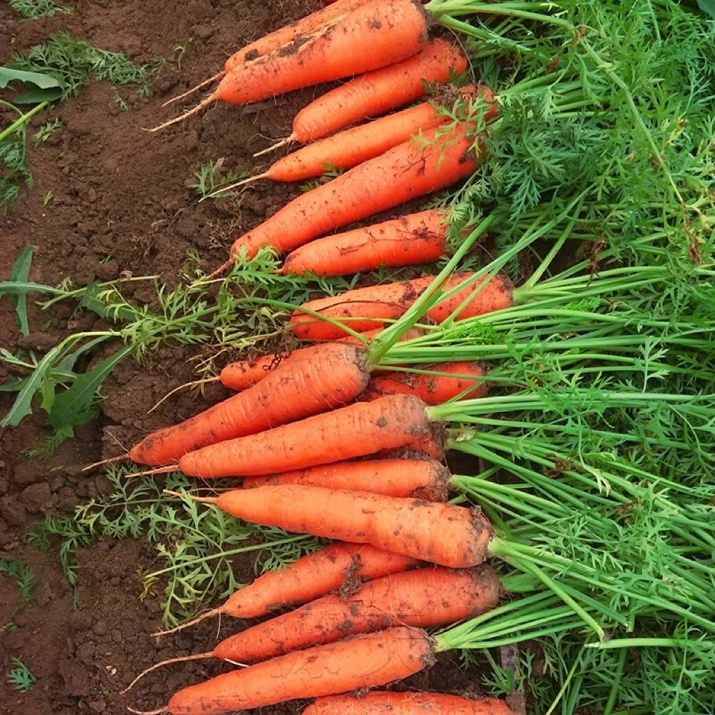 พืชผัก 1000 เมล็ด แครอท Carrots Vegetable Seed / KURODA CARROT SEEDS ...