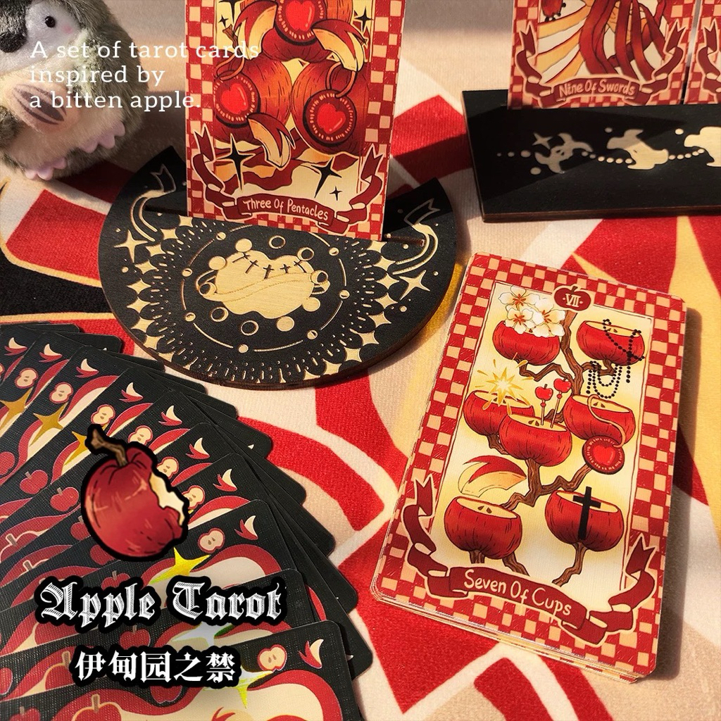 [PREORDER] Apple Tarot ไพ่ทาโร่ต์แท้ ไพ่ยิปซีแท้ ไพ่แท้ ไพ่น่ารัก ไพ่ ...