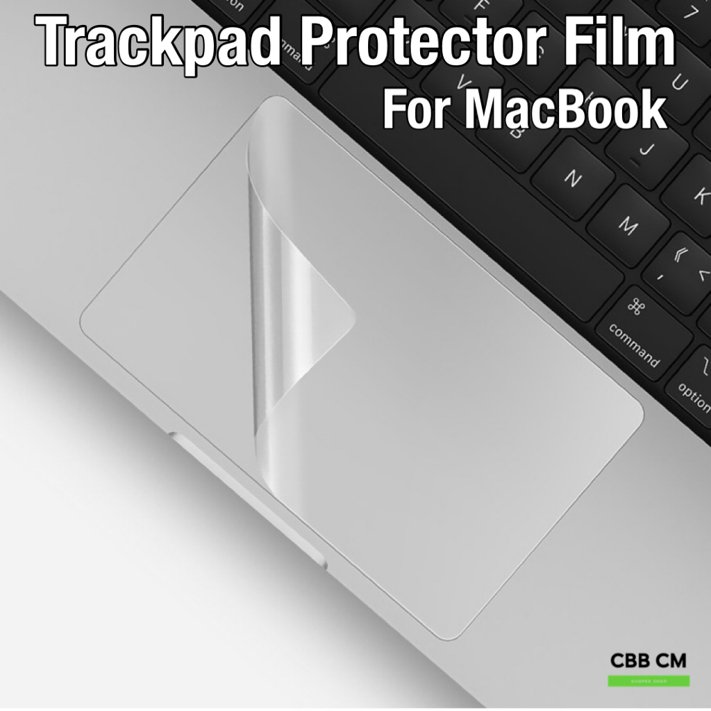 ฟิล์มกันรอยTrackpad แมคบุคAir/Pro 13”14