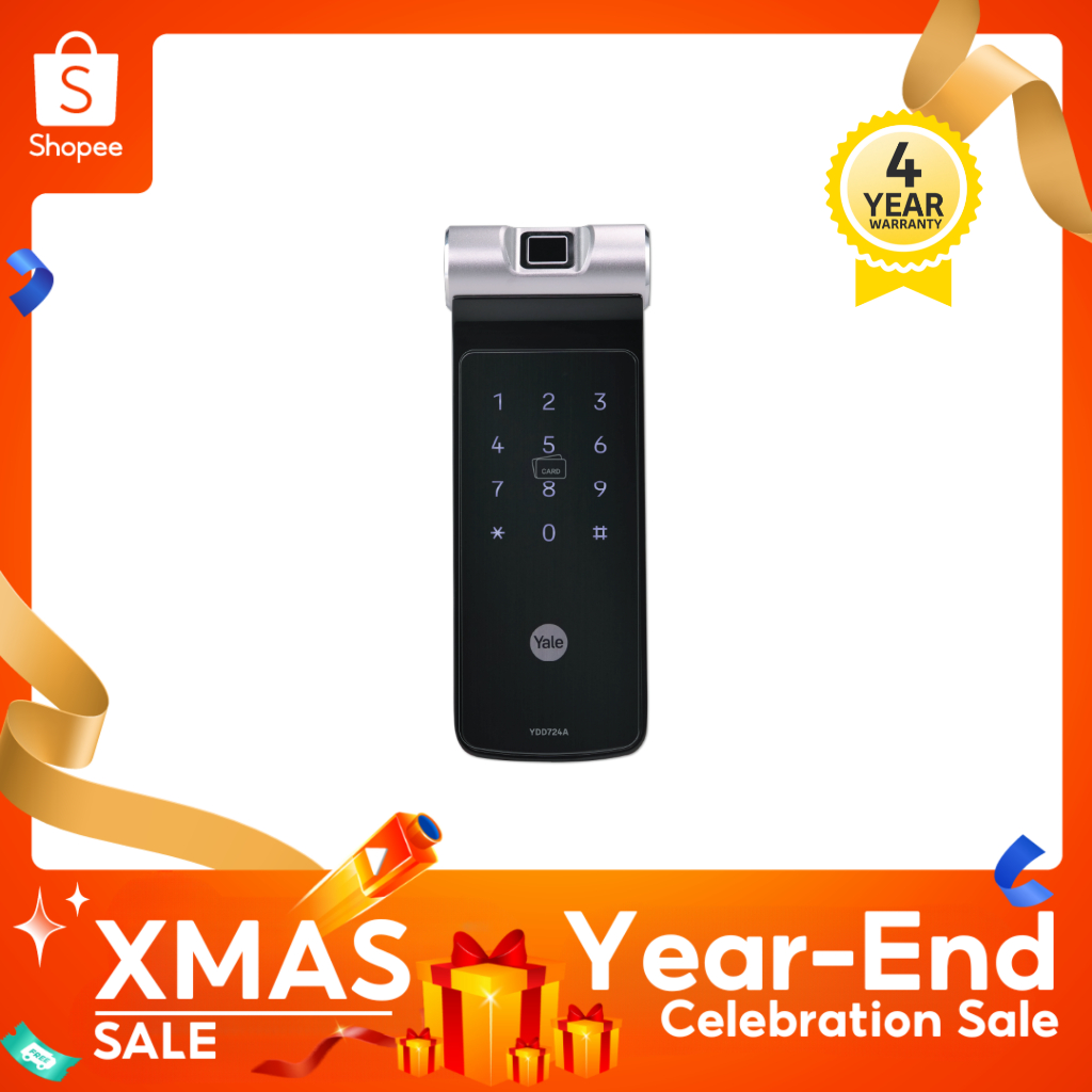 เยล ดิจิตอลล็อค รุ่น YDD724A Digital Door Lock | Shopee Thailand