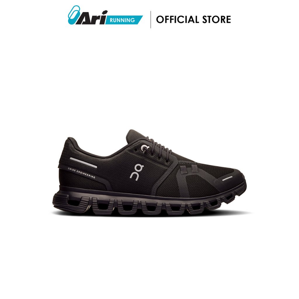 ON M CLOUD 6 - BLACK (ON-3MF10071043) รองเท้าวิ่ง On Running Cloud 6 สี ...