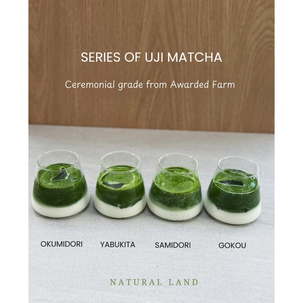 UJI SERIES MATCHA (1ST HARVEST) มัทฉะจาก UJI เกรดพิธีการ UJI เกียวโต ...