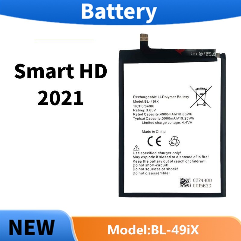 แบตเตอรี่ Battery For Infinix Smart HD 2021 แบต ( BL-49ix ) | Shopee ...