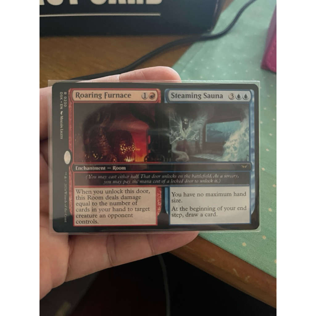 การ์ด MTG Roaring Furnace Steaming Sauna Red blue Magic the Gathering ...