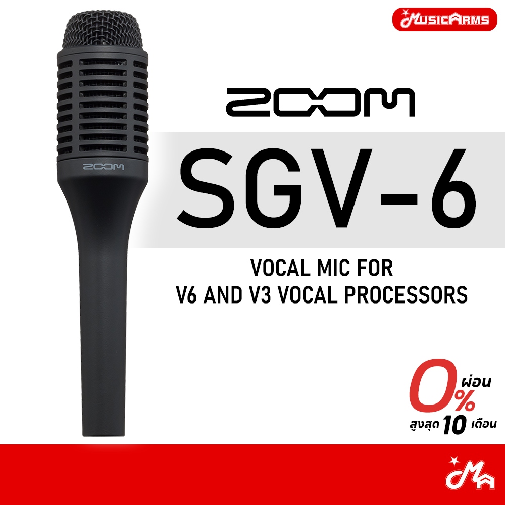 Zoom SGV-6 ไมโครโฟนคอนเดนเซอร์ Condenser Microphone รับประกันศูนย์ ...