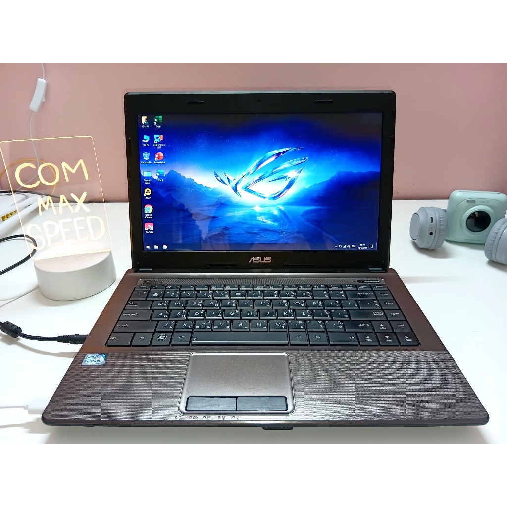 โน๊ตบุ๊ค Asus X44H ซีพียู INTEL B960 แรม 4GB HDD 500GB การ์ดจอ INTEL HD ...