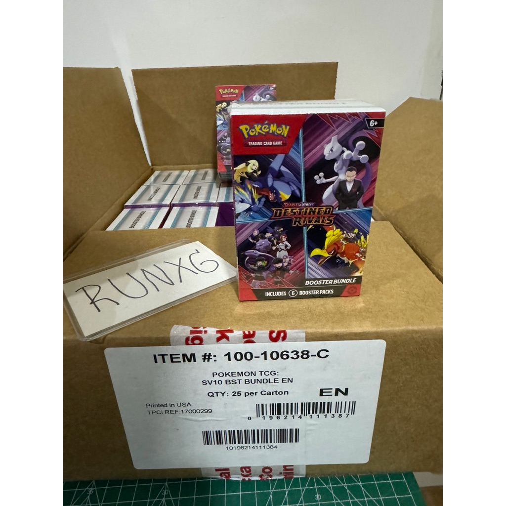 🚨พร้อมส่ง🚨 Pokémon TCG: Scarlet & Violet—Destined Rivals Booster Bundle ...